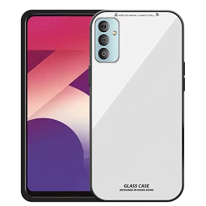 Dekkin Glass Back Cover for Samsung Galaxy F23 5G l Luxury Look ...