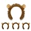 Amazon.com: Beviliu Brown Bear Ears Cute Headband Fluffy Grizzly ...