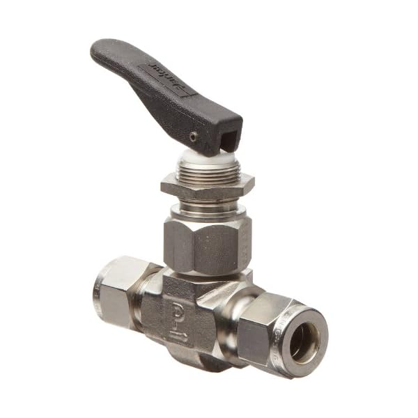 Parker VQ Series Stainless Steel 316 Toggle Valve, Inline, Toggle ...