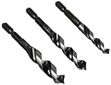 ・ブランド:スターエム・製造元:スターエム・モデル:Bセット・製造元/メーカー部品番号:Bセット・6.35mm六角軸。・対応機種：電気ドリル、充電インパクトドライバー、ボール盤。・日本製。・3本入(8.0・10.0・12.0MM)。