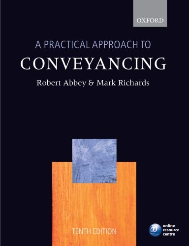 Buy A Practical Approach to Conveyancing Book Online at Low Prices in ...