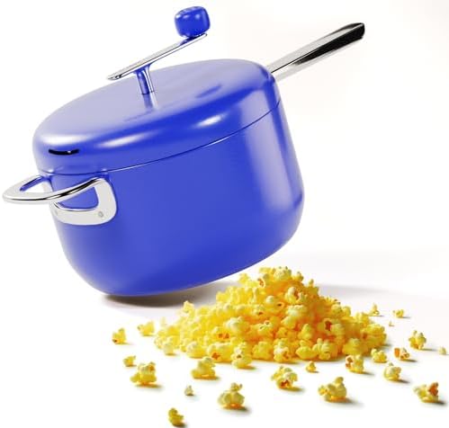Amazon.com: StovePop Stainless Steel Popcorn Popper - Gearless Hand ...