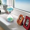 Amazon.com: SuLiao Sand Timer 5 Minute Hourglass,Turquoise Sand Clock ...