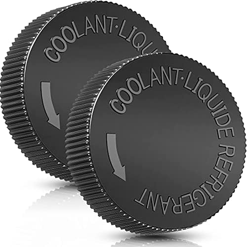 TERRIFI Coolant Reservoir Cap 21712-79900 Black Radiator Overflow Tank ...