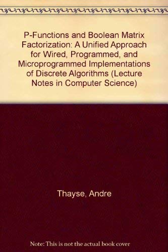 P Functions And Boolean Matrix Factorization A Unified Approach For 3765