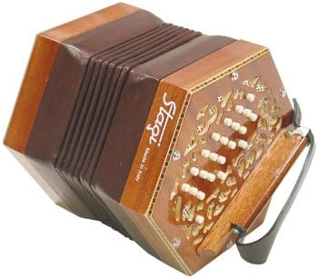 Amazon.com: Anglo System Concertina Wood 40 button : Musical Instruments