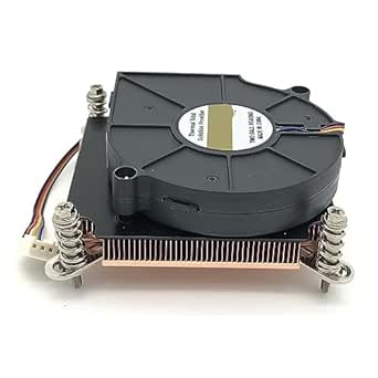 Amazon.com: 1U3CC Server CPU Cooler Fan 4 Pins PWM 3000RPM Cooling Fan ...