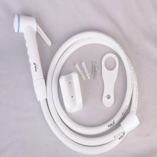 PVC Health Faucet Set Gun/Jet Spray for Toilet | with Flexible Hose ...