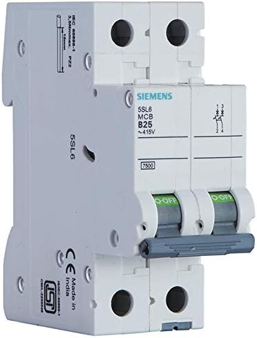 Siemens 5SL62067RC 6 A 2 Pole MCB : Amazon.in: Home Improvement
