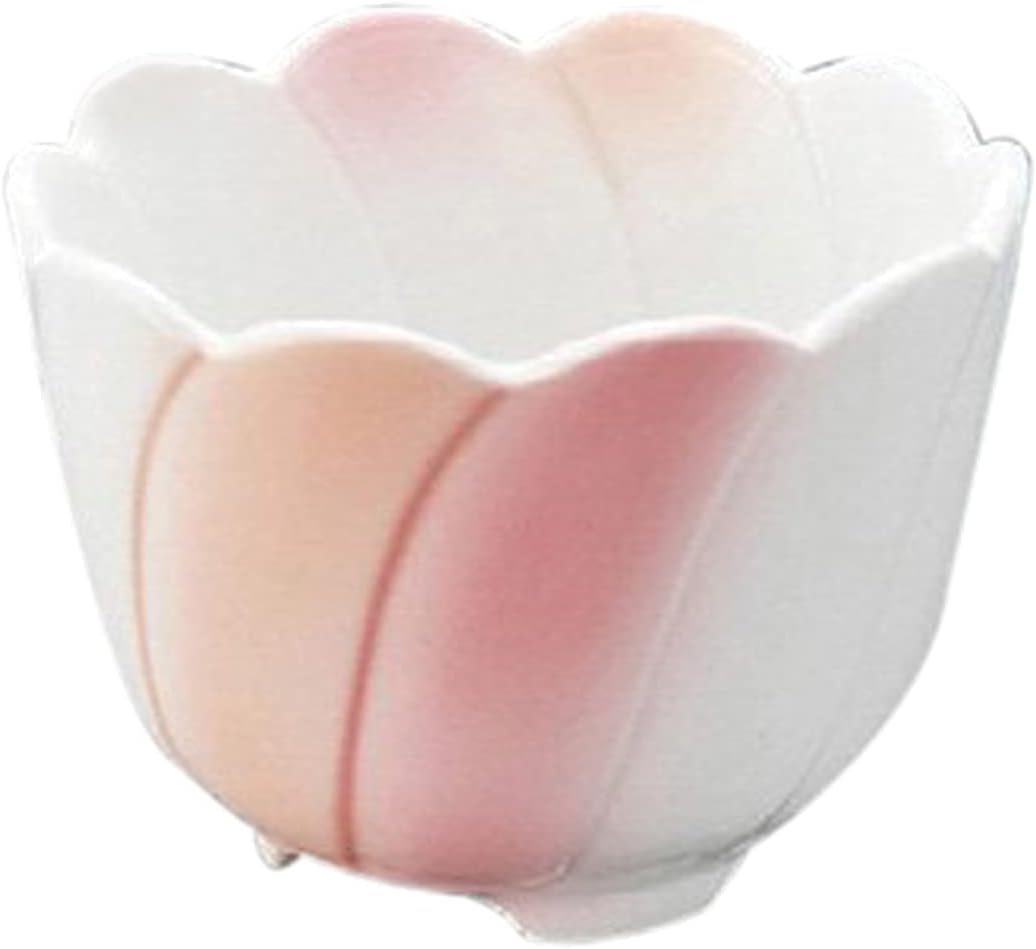 Amazon.com: Set of 10, Small Bowls (Pair), Pink Two-Color Blown Screw ...