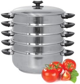 Mantykocher - Mantovarka Dampfkocher Edelstahl 26 cm : Amazon.de: Sonstiges