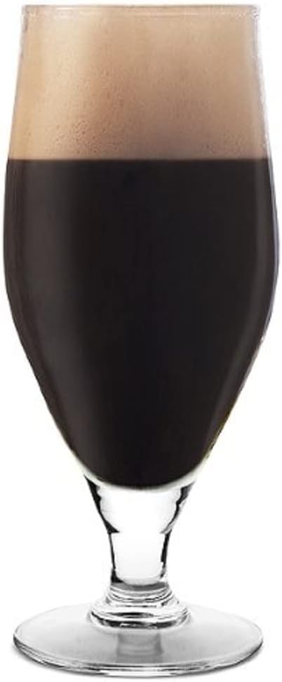 Amazon.com: Arcoroc FB695 Cervoise Stemmed Head First Beer Glass, 380mL ...