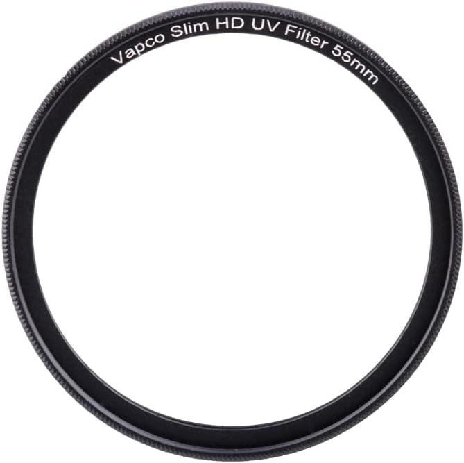 Amazon Basics - 55 mm Circular UV Protection Filter for Clearer ...