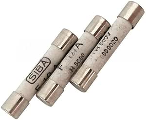 10PCS/BOX FOR 7006563 189020 F6.3A Quick Acting Fuse 6.3A 500V 6.3x32mm ...