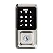 Weiser Halo Satin Nickel WiFi Smart Lock, Keyless Entry Door Lock ...