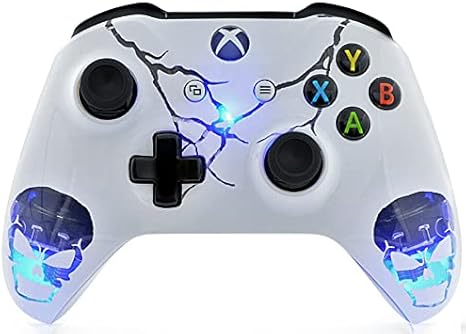Amazon.com: "Skulls White" Custom Wireless Controller Compatible with ...