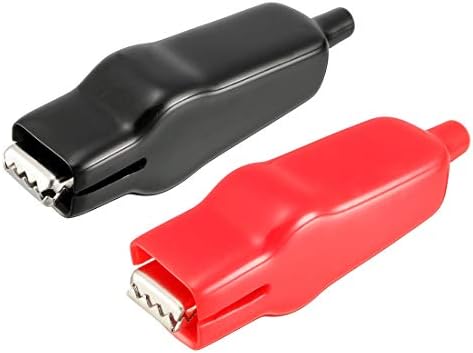 uxcell 20A Insulated Alligator Clips Electrical Heavy-Duty Test Clips ...