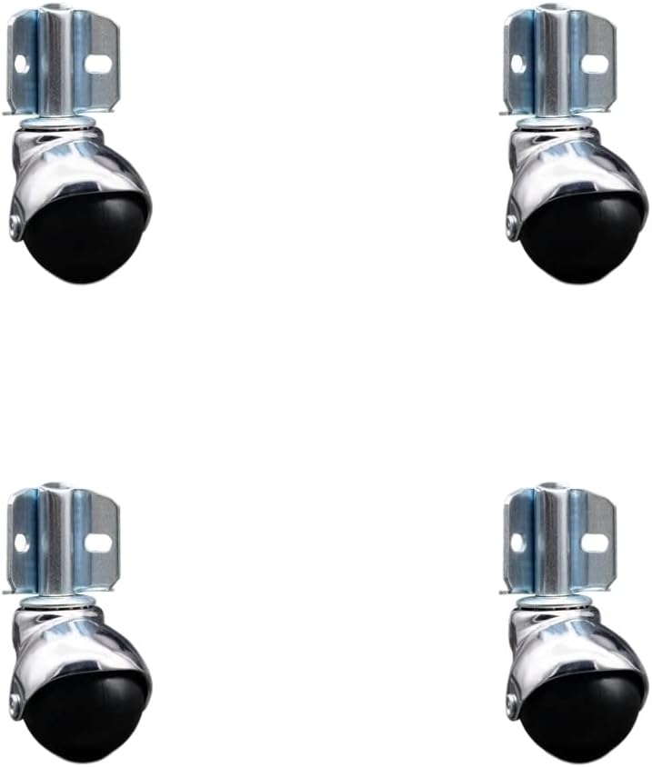 Amazon.com: 2 Inch Swivel Ball Caster Wheels for Furniture – Bright ...