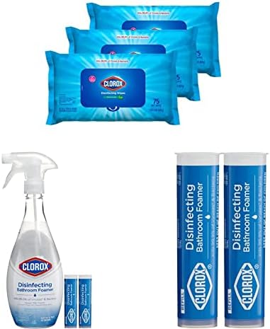 Amazon.com: Clorox Disinfecting Value Pack, 3x 75ct Clorox Disinfecting ...