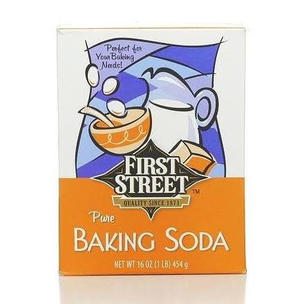 Amazon.com : First Street Baking Soda, 16oz : Grocery & Gourmet Food