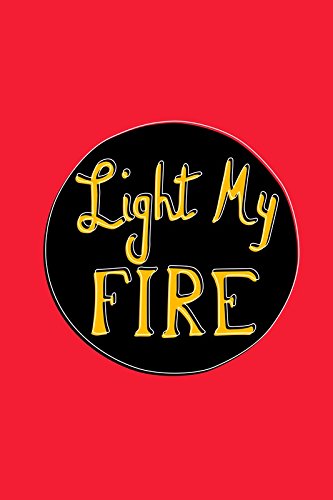 Postergully - Light My Fire Doors Pop Color Wall Art Poster 12 x 18 ...