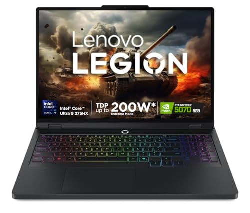 Lenovo Legion Pro 5 2025 Intel Core Ultra 9 275HX | NVIDIA RTX 5070 8GB ...