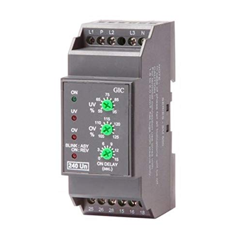 GIC Make Micon 225 Star Delta Timer 24-240VAC/DC,3-120s 2NO (Cat No ...