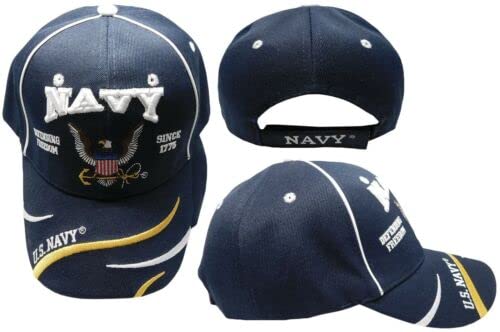 Amazon.com: New! US Navy USN Defending Freedom Since 1775 Ball Cap HAT ...