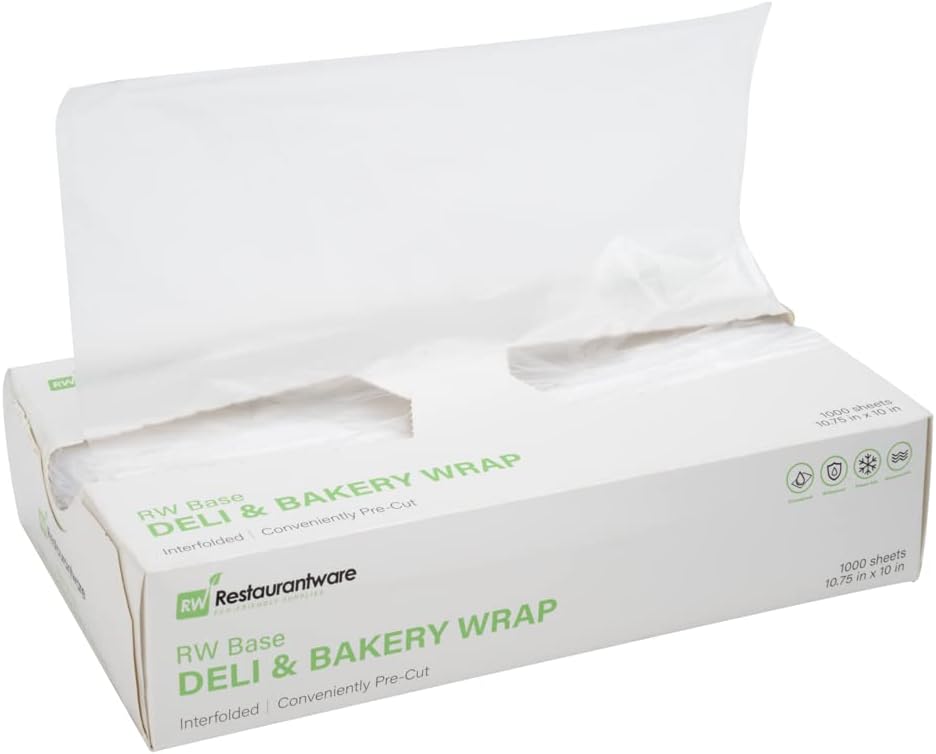 Buy RW Base 10.75 x 10 Inch Plastic Deli Sheets, 10000 Interfolded ...