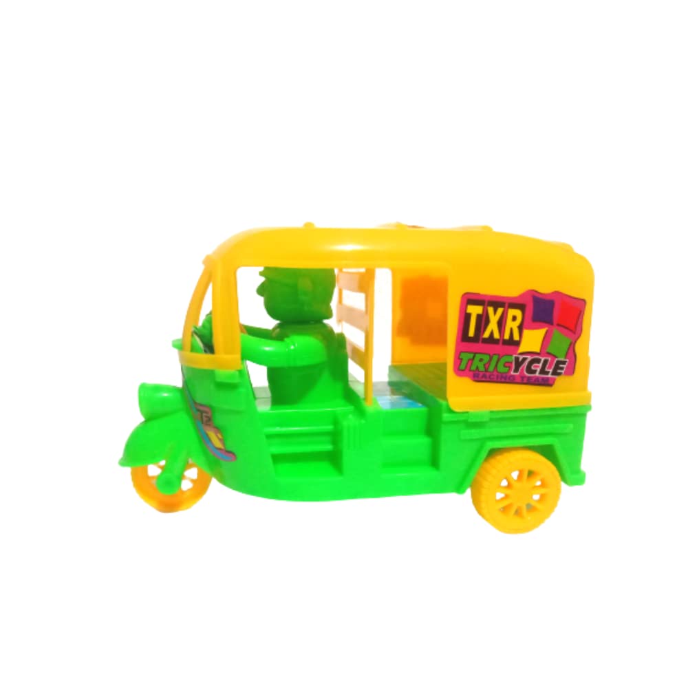 Buy Kids World | Toys Auto Rickshaw | Kids World | Toys Plastic Pull ...