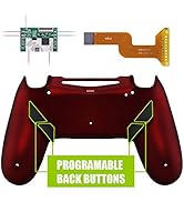 Amazon.com: eXtremeRate Multi-Colors Luminated D-pad Thumbsticks Face ...