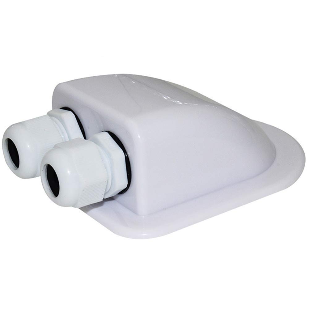 Buy ABS Solar Double Cable Entry Gland Weatherproof Cable Entry Plate ...