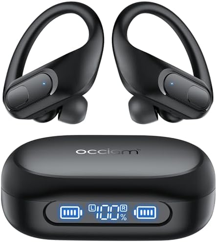 Amazon.com: occiam Wireless Earbuds Bluetooth Headphones 96Hrs Playback ...