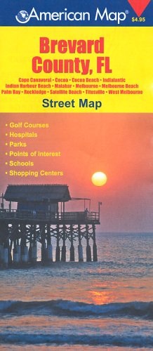 ADC The Map People Brevard County FL: Trakker Maps Inc.: 9780875307657 ...