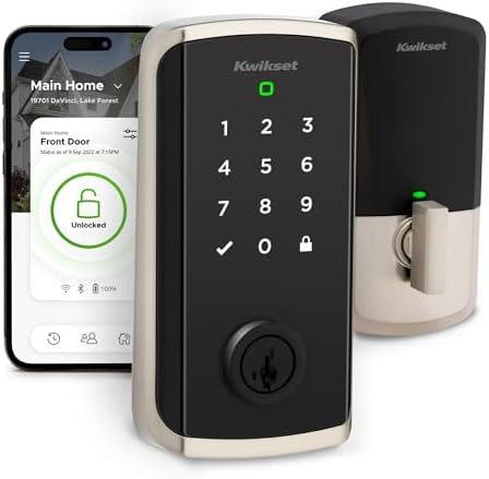 Kwikset 916 Keyless Entry Touchscreen SmartCode Electronic Deadbolt ...