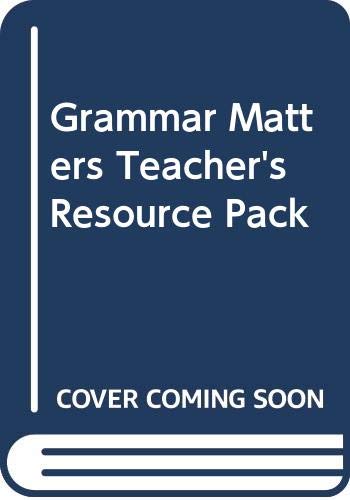 Grammar Matters Teacher's Resource Pack | Amazon.com.br