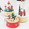 Amazon.com: EFLSYFC Handmade Wooden Rotating Music Boxes - Musical Box ...