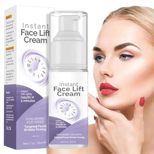 Instant Face Lift Cream, 2 Minutes Temporary Skin Tightening Cream ...