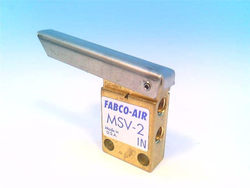 FABCO MSV-2 MICRO LIMIT VALVE, 2 POSITION, NORMALLY CLOSED, POPPET TYPE ...