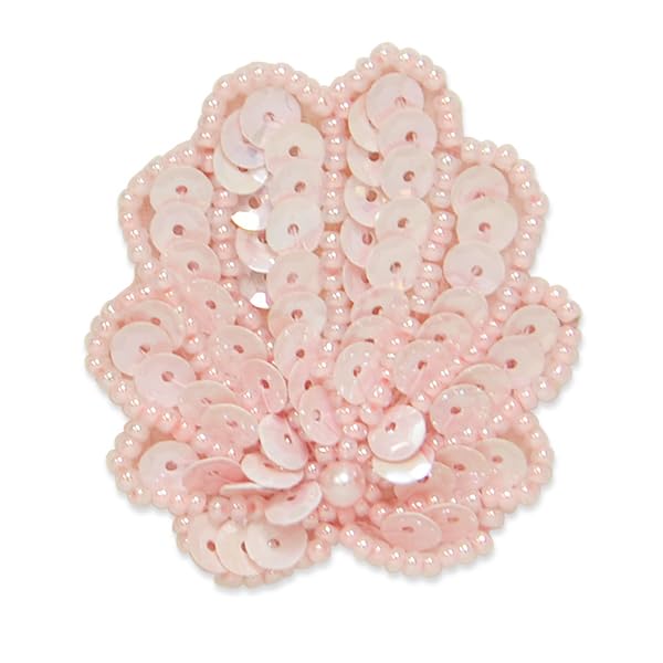 Amazon.com: Expo International Small Shell Sequin Patches/Appliques, Rose