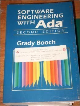 Software Engineering With Ada by GRADY BOOCH (1987-05-03): Grady Booch ...