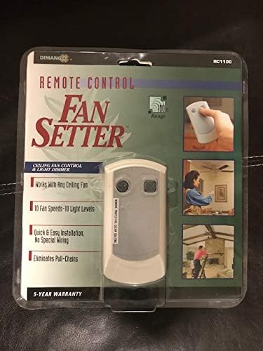 Dimango Remote Control Fan Setter RC1100 100FT Range - Amazon.com