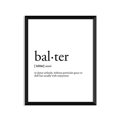 Amazon.com: Balter definition - Unframed art print poster or greeting ...