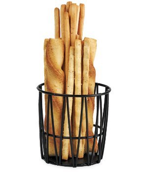 Amazon.com: Black Breadstick Basket Price per 5