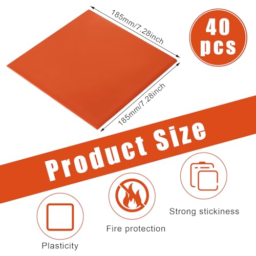Snapklik.com : Amylove 40 Pcs Fire Putty Electrical Putty Pads ...