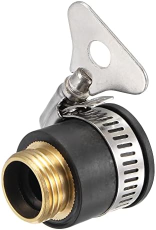Amazon.co.jp: uxcell Quick Connector Faucet Hose Fitting G1/2 Adapter ...