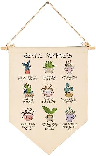 Amazon.com: Gentle Reminders Classroom Banner, Teacher Gift- Positive ...