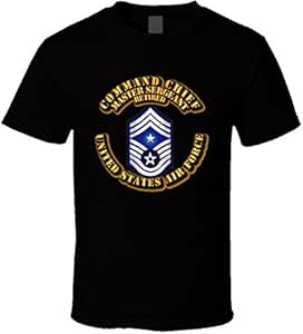 Amazon.com: SMALL - USAF - Command Chief Master Sergeant (E9) - Black ...