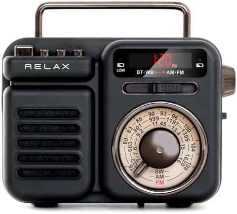 Amazon.co.jp: RELAX Multi Retro Radio, WEB Limited Color, Speaker, 7 in ...