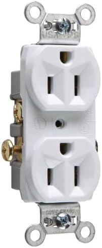 Legrand Pass & Seymour 3232TRW 15 Amp 125V Tamper Resistant Self ...